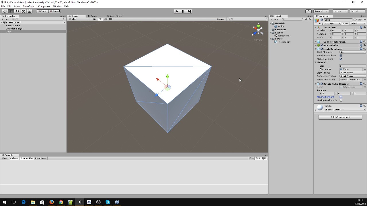 Tutorial 02 - Basic interaction - YouTube