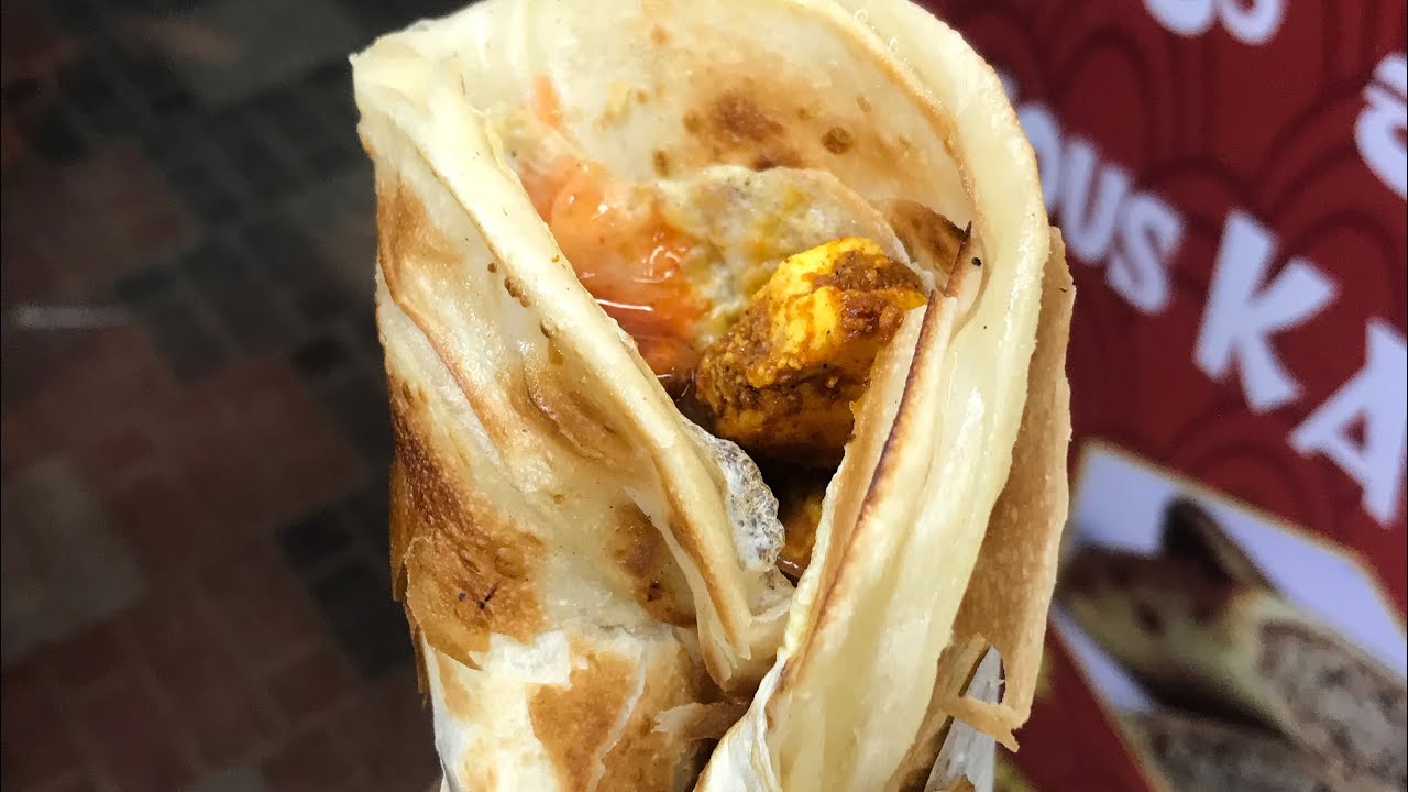 Famous Indian street food || KOLKATA KATI ROLL || PANEER EGG ROLL || # ...