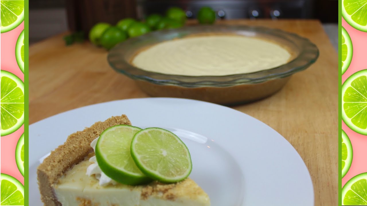 Keylime Pie | How To Make Key Lime Pie | The Mexican Food Channel - YouTube