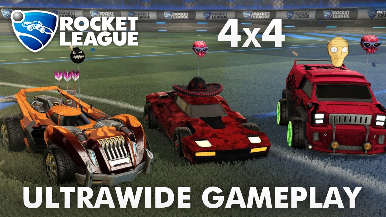 Rocket League (4x4) - Gameplay Ultrawide - YouTube