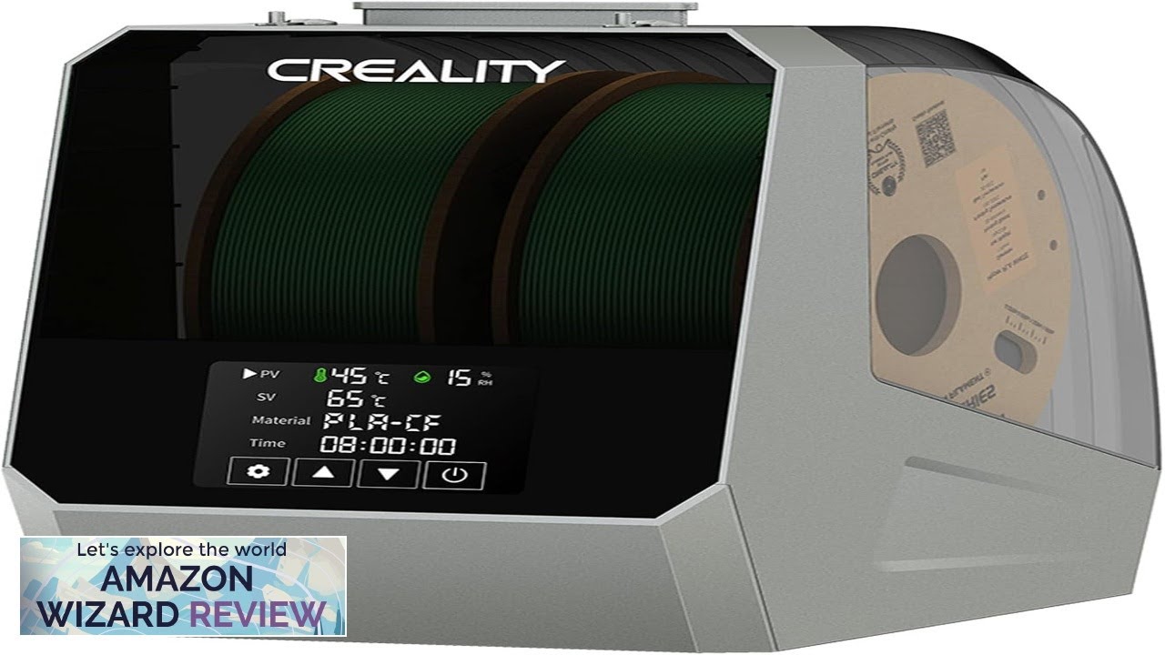 Creality Official Space Pi Filament Dryer Plus Dual-Spool Filament ...
