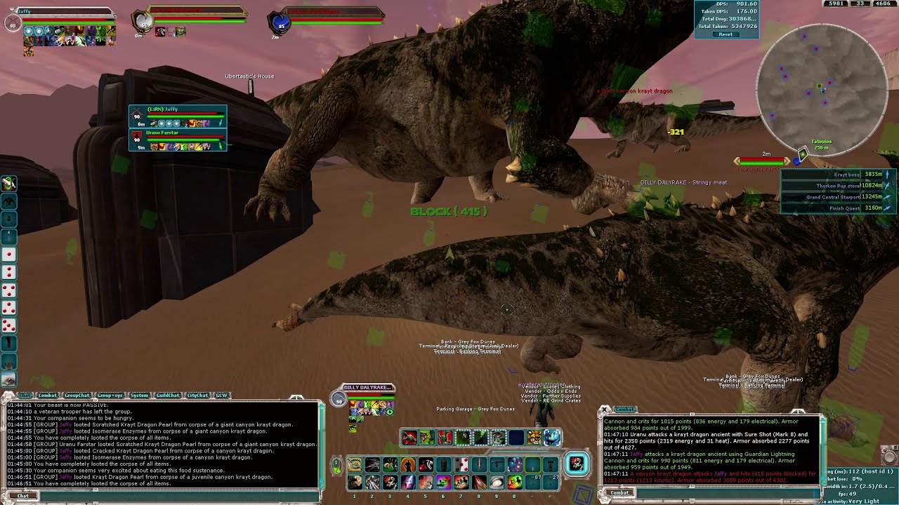 Star Wars Galaxies Legends - Messy Krayt hydro extraction - YouTube