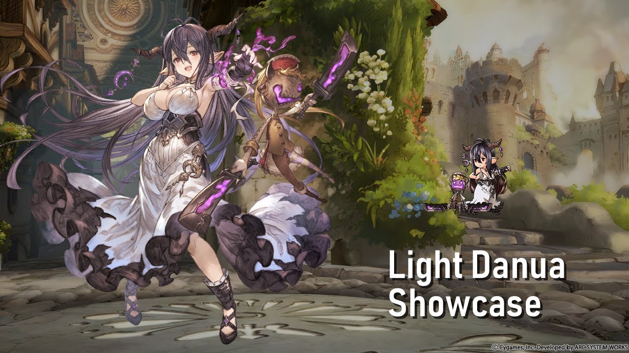 [Granblue Fantasy] SSR Light Danua Showcase - YouTube