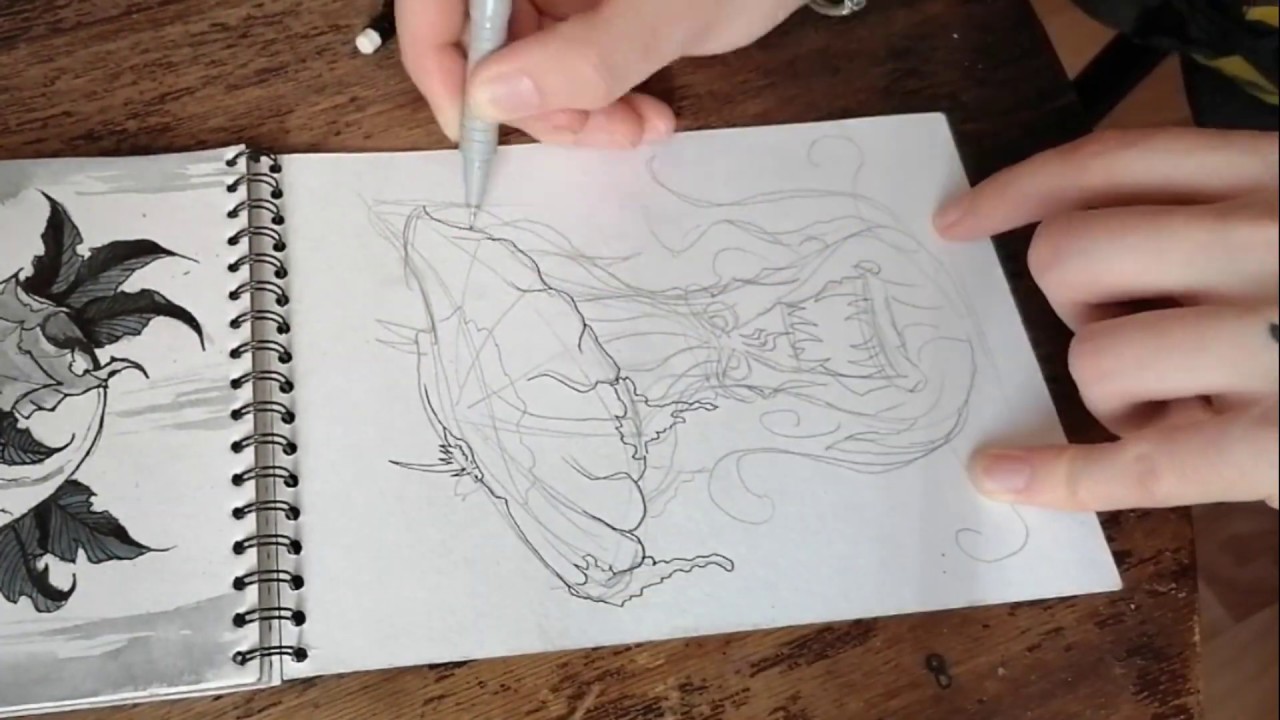 _BLack_Wir_ -Злой гриб (All I Know is Hate - Spite) quick drawing - YouTube