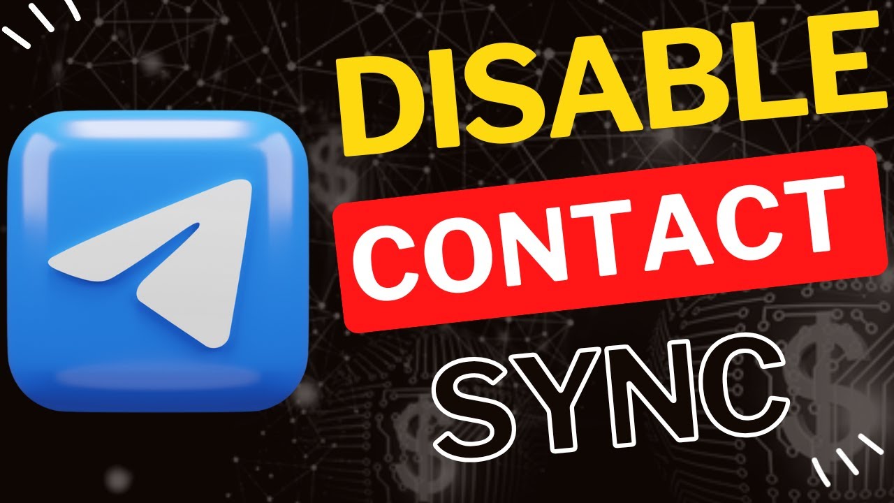 How to Disable Contact Sync in Telegram - YouTube