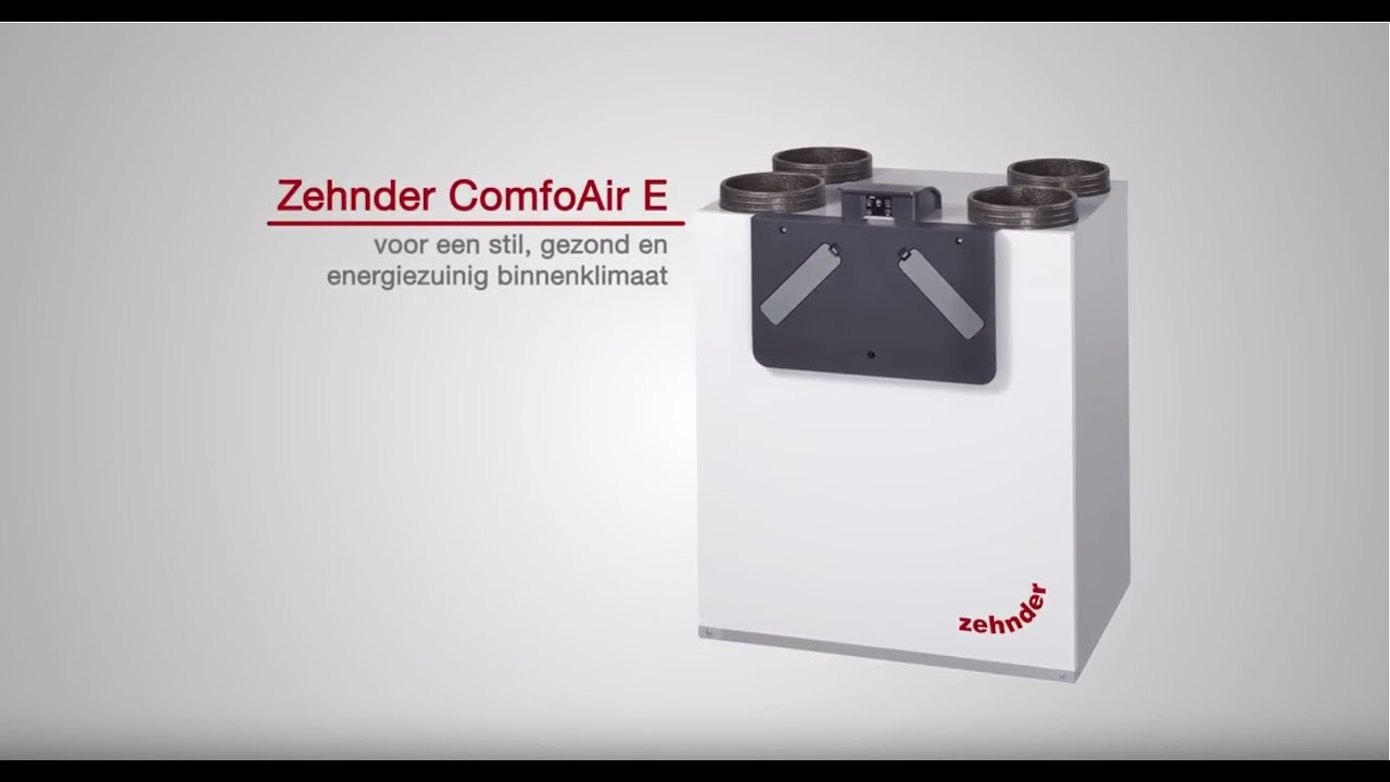 Zehnder ComfoAir E - voor een stil, gezond en energiezuinig ...