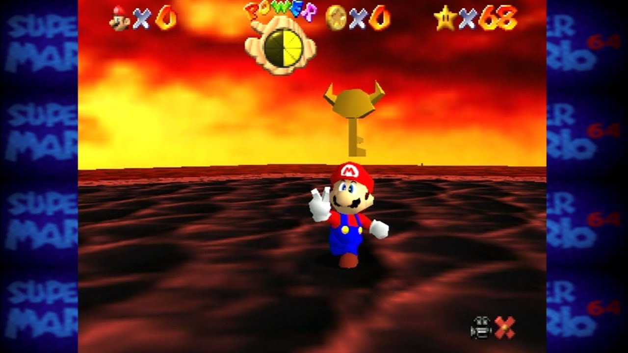 Super Mario 64 #60 - Bowser In The Fire Sea - YouTube
