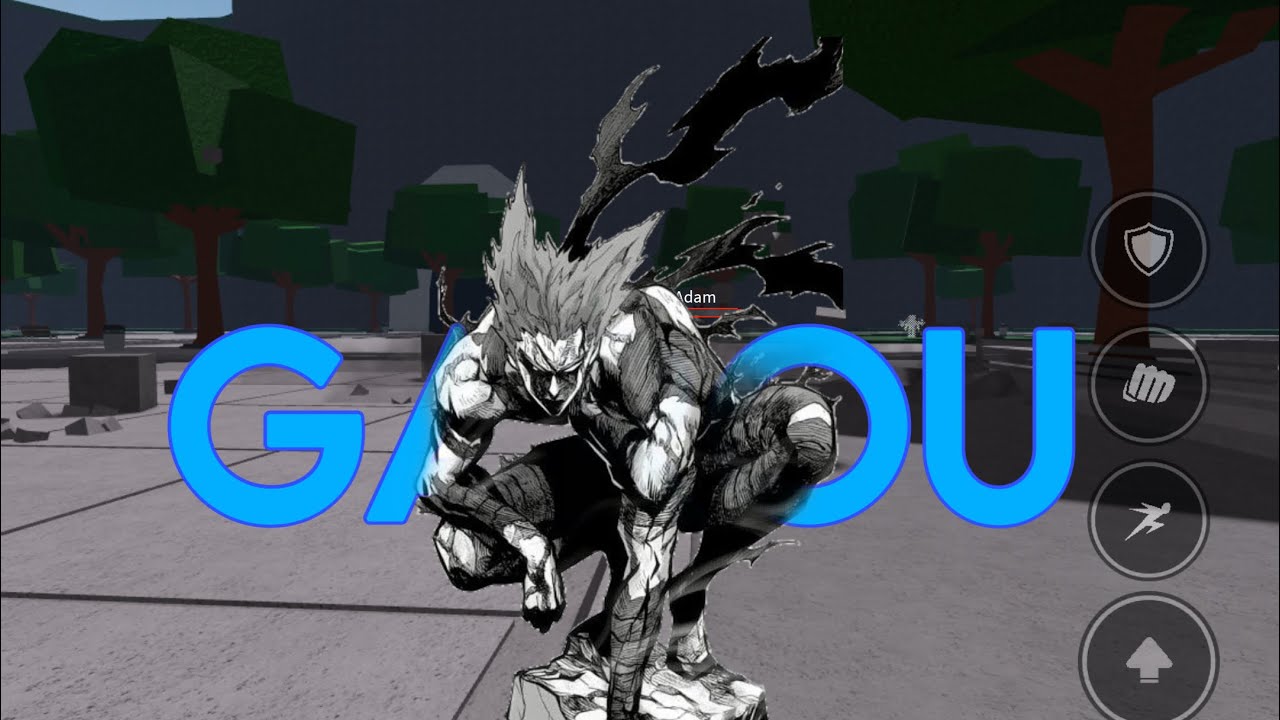 Garou Rage Mode Full Showcase (Saitama Battlegrounds) - YouTube