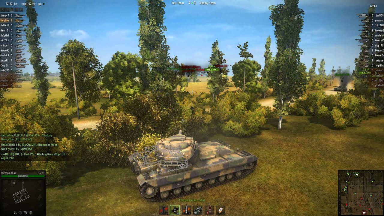 World Of Tanks - British Tier 10 Heavy Tank - FV215b Prohorovka 26th ...