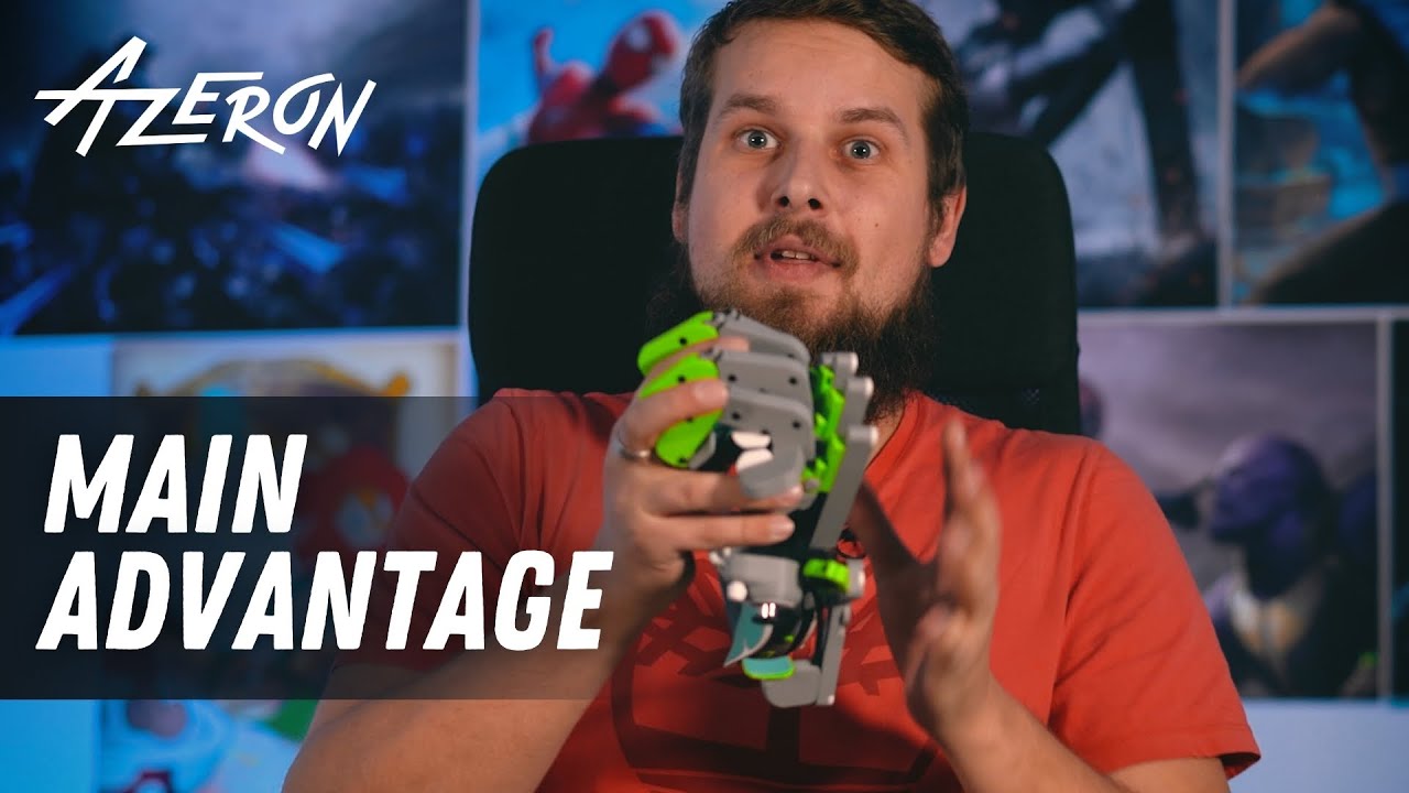 The key feature of the Azeron gaming keypad - YouTube