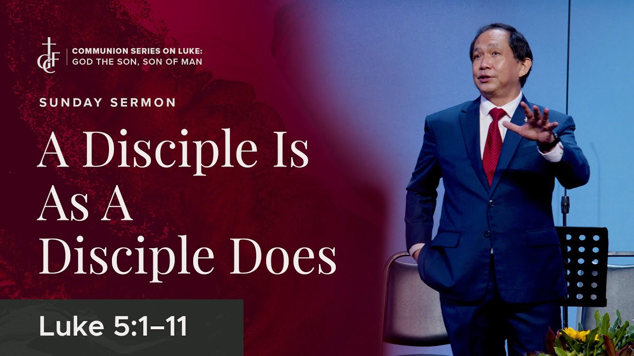 Sunday Sermon • Luke 5:1-11 • A Disciple Is as a Disciple Does - YouTube
