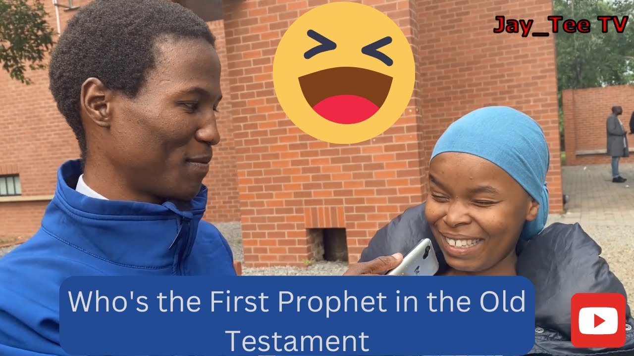 Who's the first prophet in the Old Testament 🤣😂 - YouTube