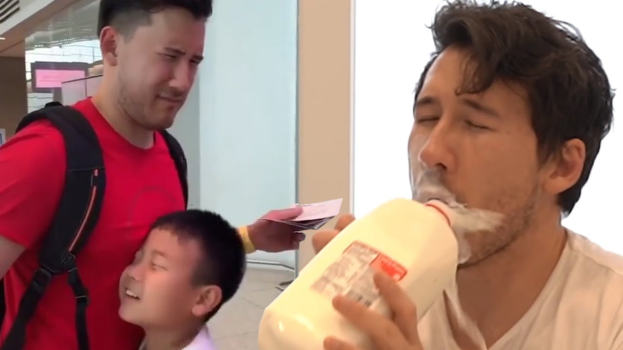 Markiplier gets milked in public - YouTube