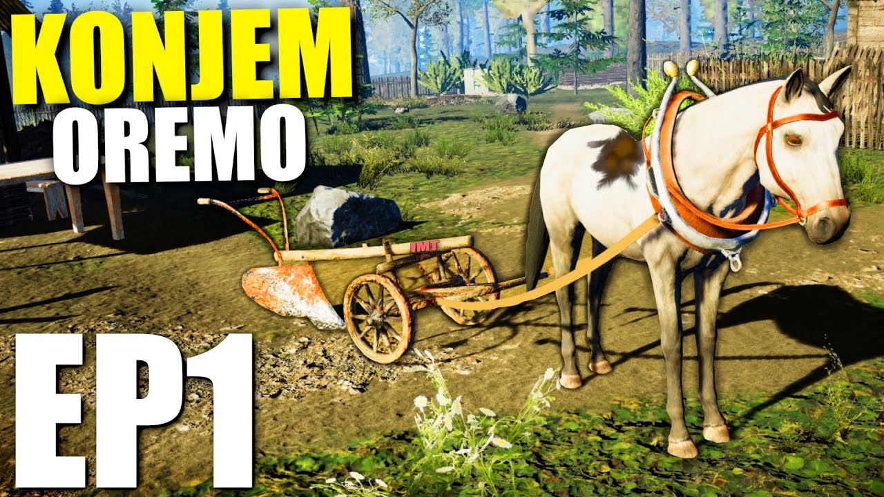 KONJEM OREMO BAŠTU ?! *Ludi Milojko za ljubimca* Ep1 Farmer's Life ...