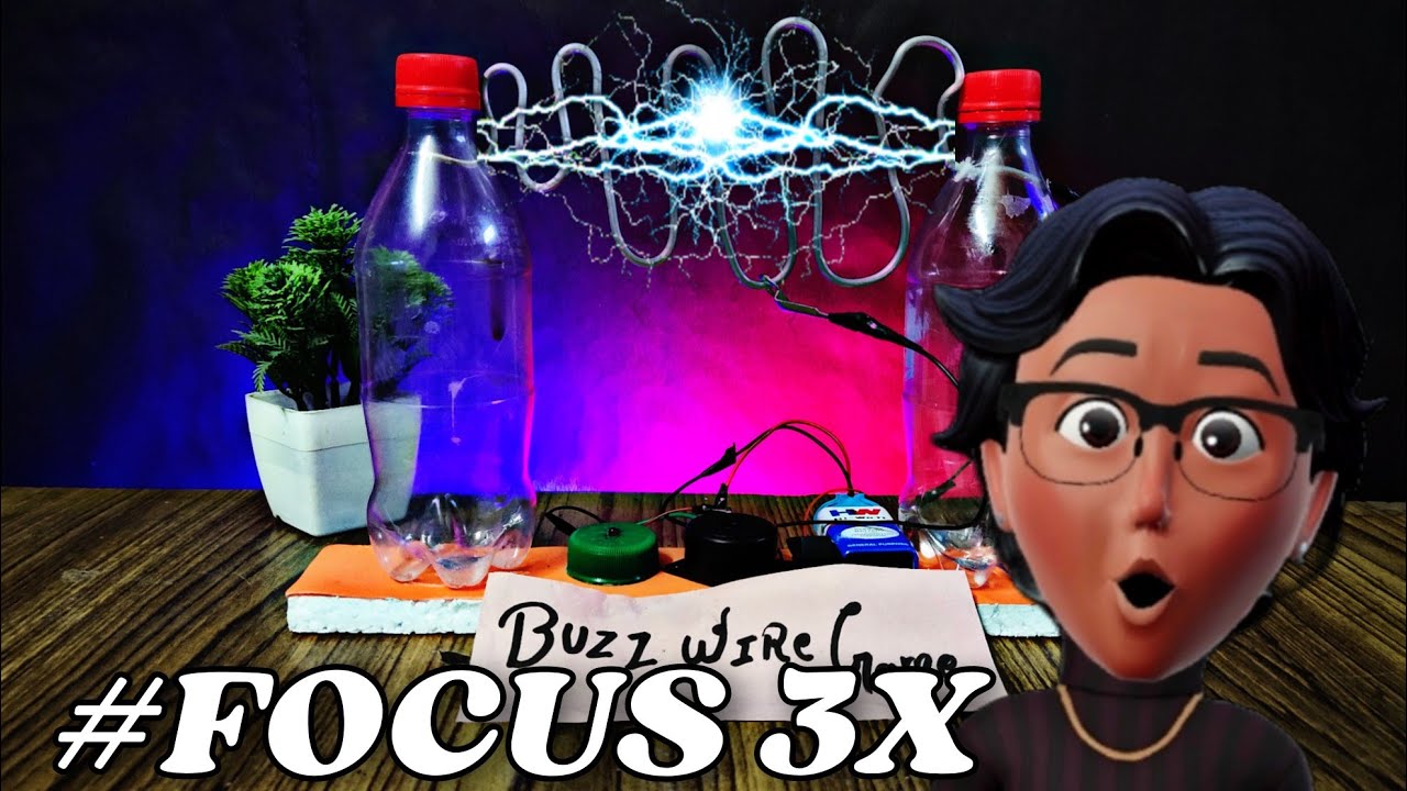 DIY SIMPLE HOMEMADE BUZZ WIRE GAME ! 🎯 MY FIRST VIDEO - YouTube