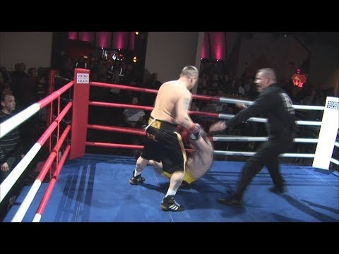 Classic Unlicensed Boxing - Darren Clark v Paddy O'Byrne - EBF - YouTube