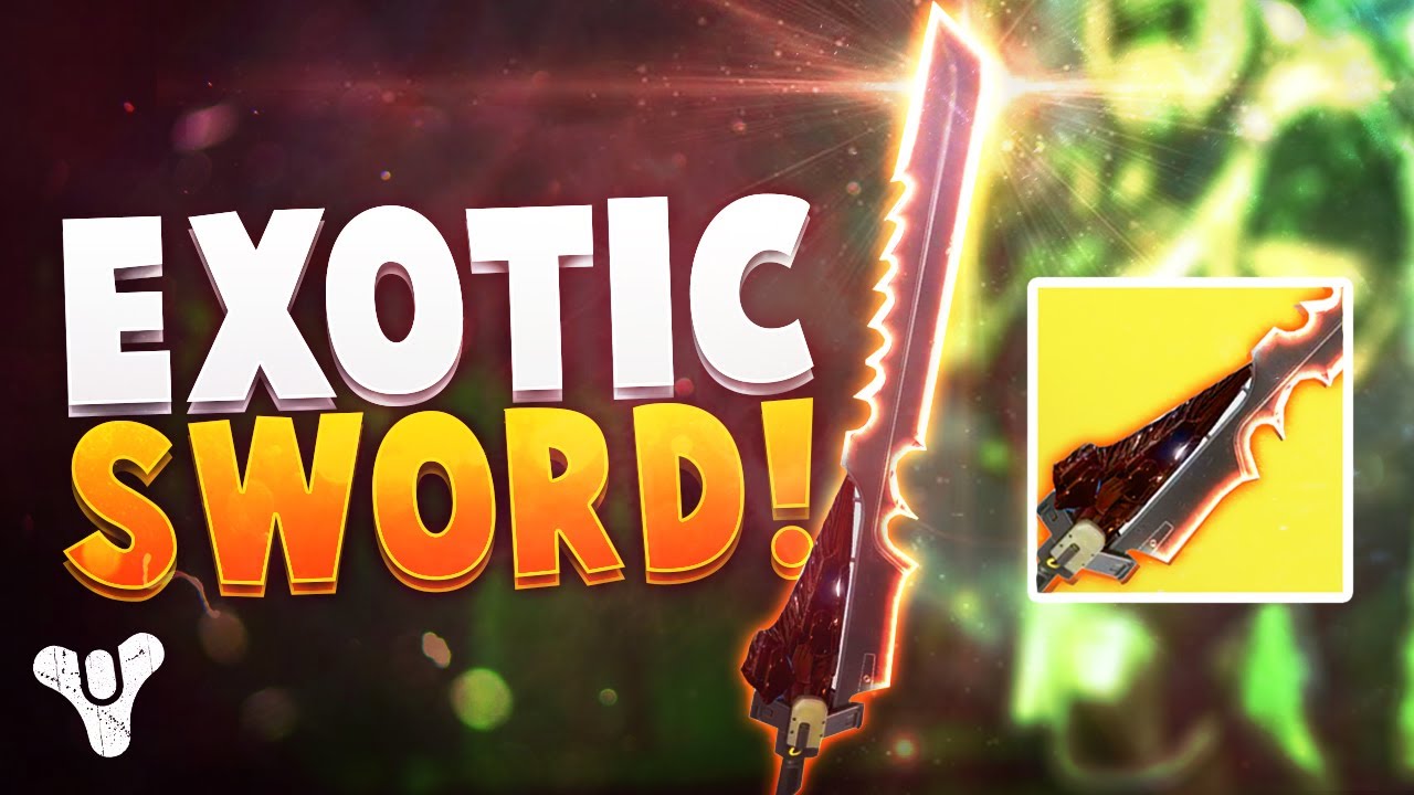RAZE-LIGHTER Destiny Review! - Exotic Sword! - YouTube