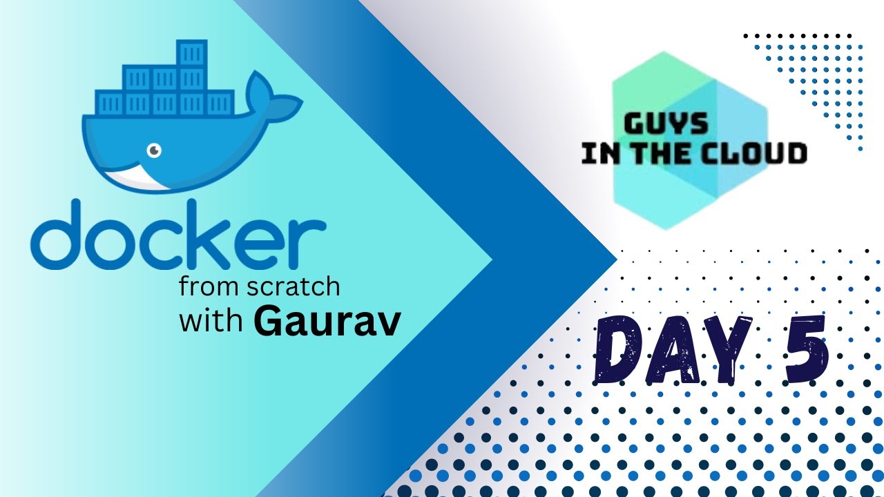 Docker Training Day - 5 (in Hindi) - By Gaurav Rattan - YouTube