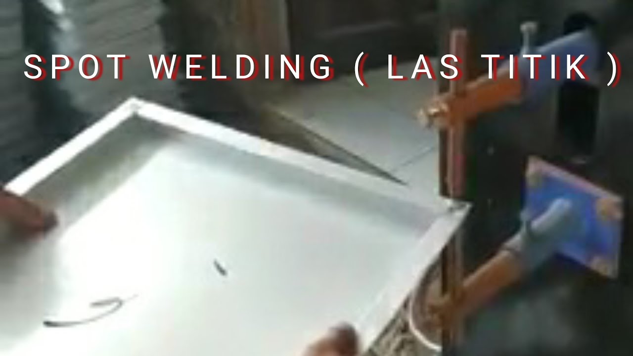 cara kerja spot welding || las titik - YouTube