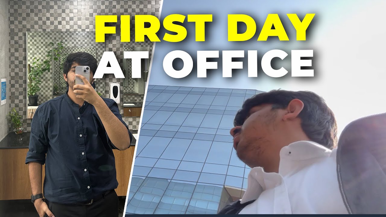 First Day at Office | Gurgaon | Work From Office - YouTube