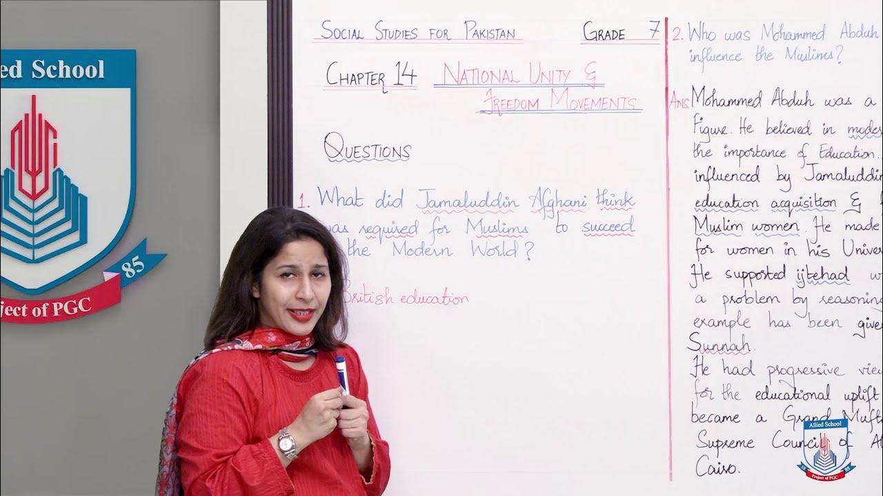 Class 7 - Social Studies - Chapter 14 - Lecture 3 Questions - Allied ...