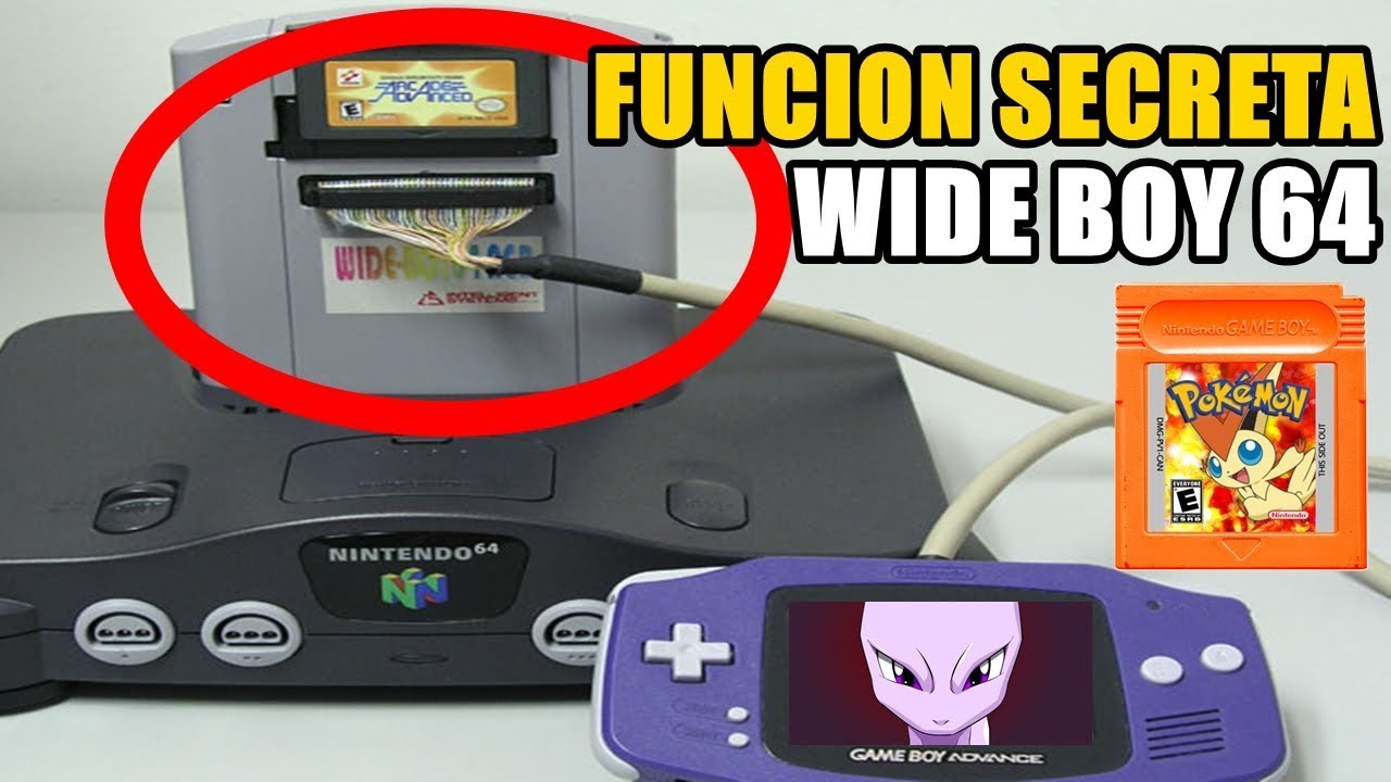 Sabias de esta Función Desconocida de Nintendo 64 (N64)? Wide Boy 64 ...
