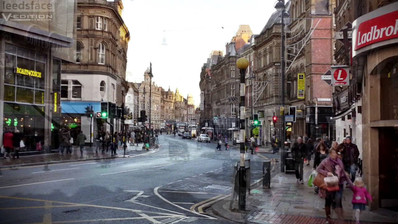 Fading Places Leeds Boar Lane then and now - YouTube