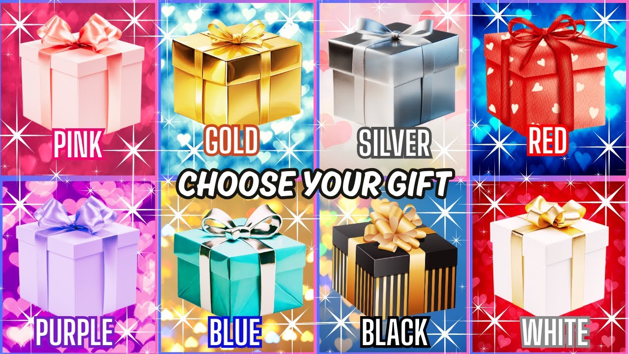 Choose YOUR Gift🎁💖😍🤮 8 gift box challenge #chooseyourgift # ...