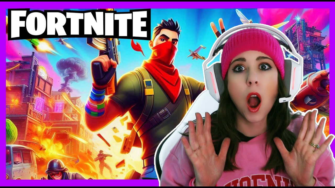 First time playing FORTNITE - YouTube