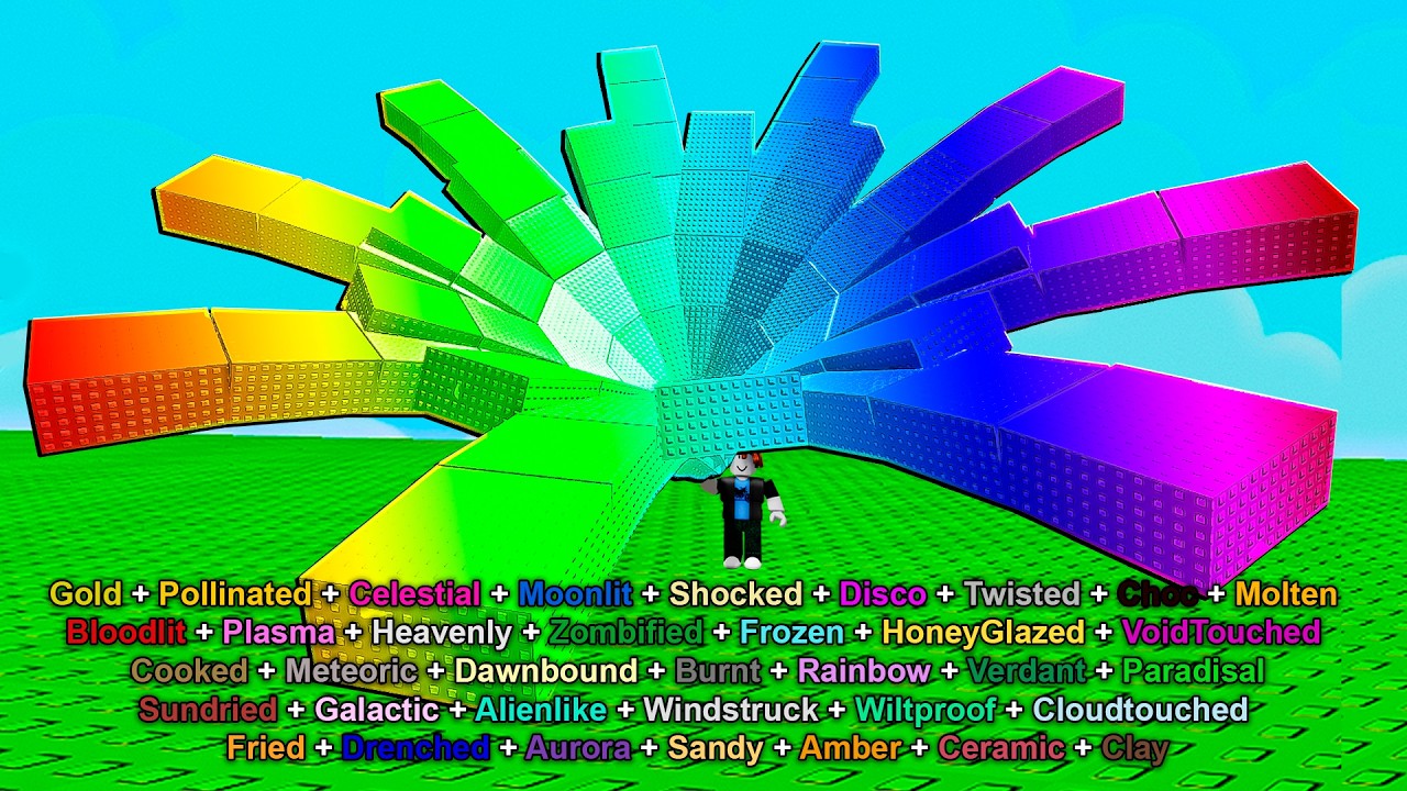 COLOQUEI TODAS AS MUTAÇÕES NA BURNING BUD DA ATUALIZAÇÃO DO GROW A ...