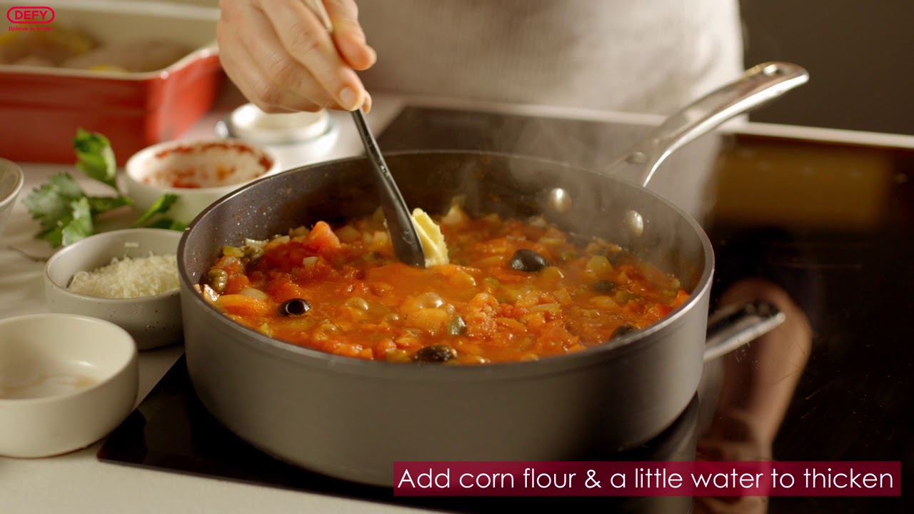 PROVENCALE HAKE BAKE WITH PARMESAN RECIPE - YouTube