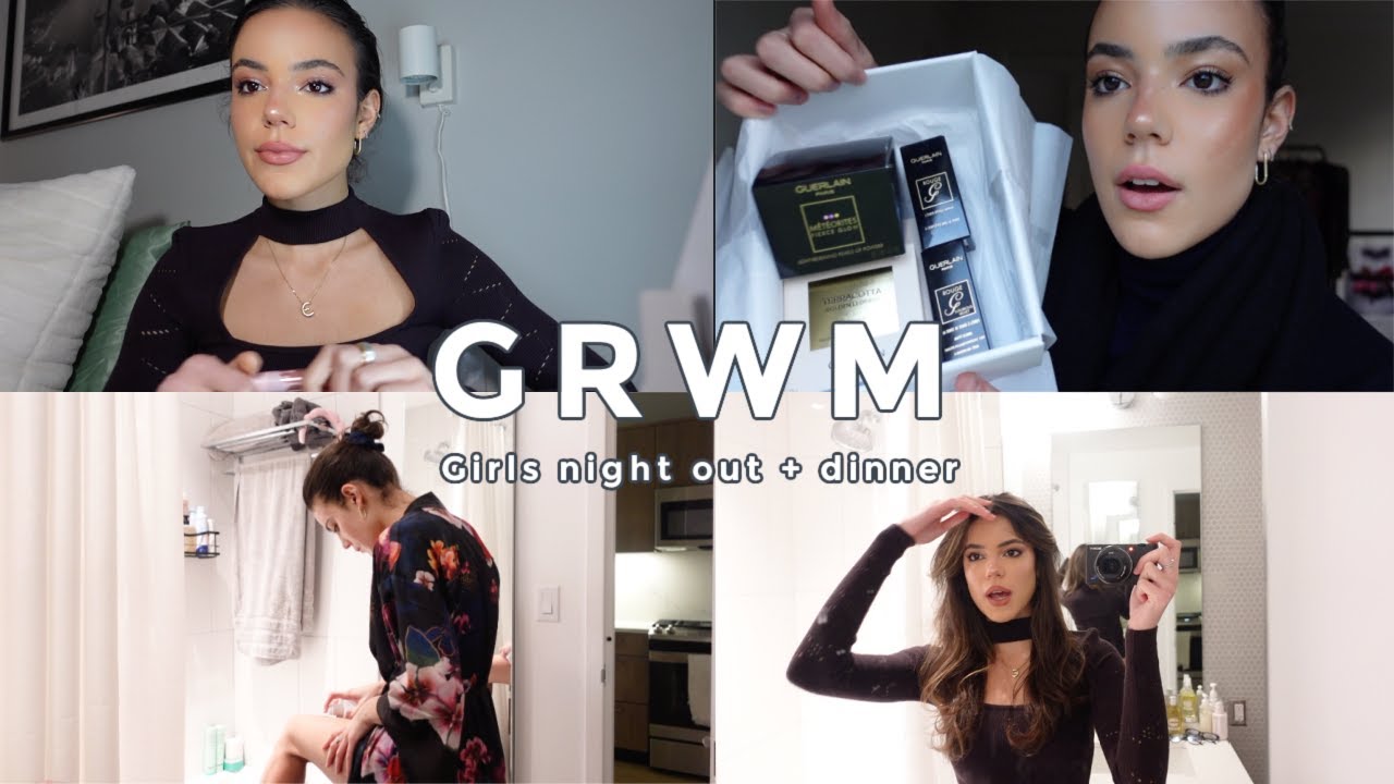 glow up for GIRLS NIGHT OUT | makeup, skincare, self tan, outfits etc ...