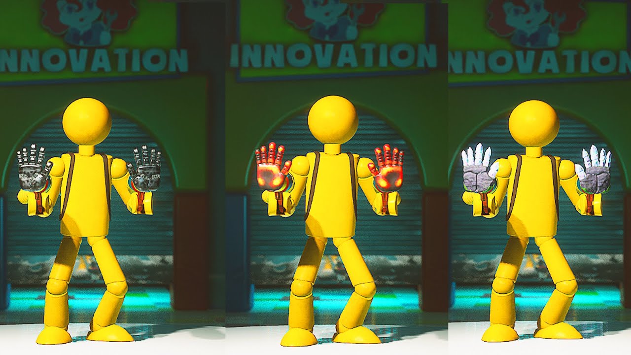 ALL SKINS Hands in Project Playtime - YouTube