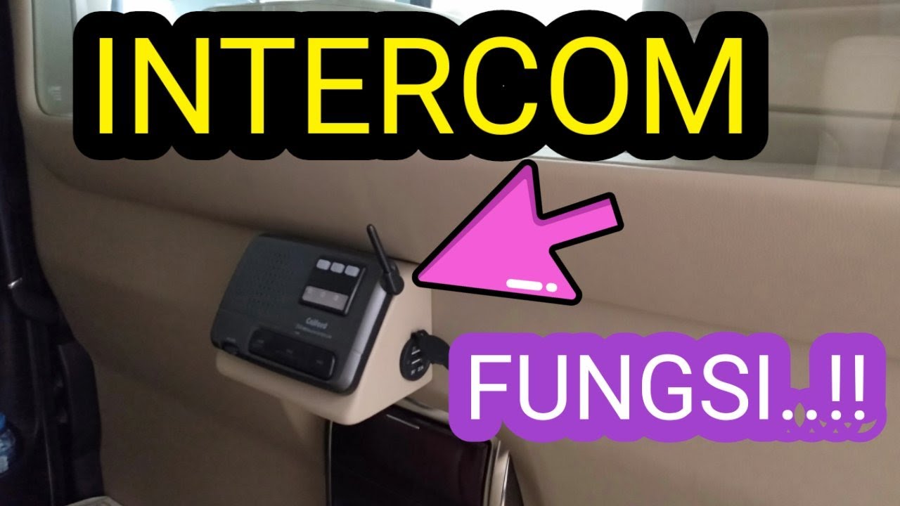 review intercom alat pada kendaraan - YouTube