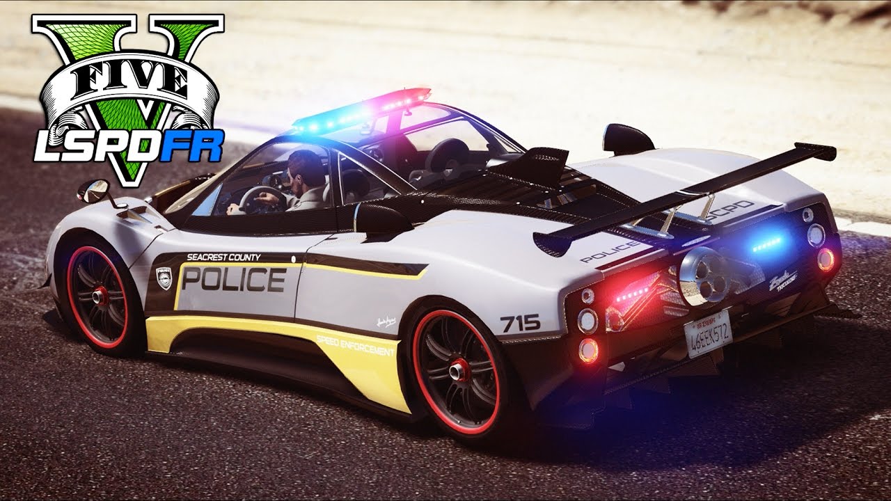 Pagani Zonda Police Car
