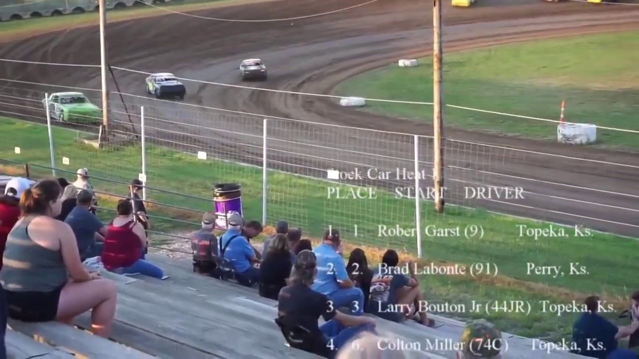 Thunder Hill Speedway July 27 2019 Stock Car Heat 1 - YouTube