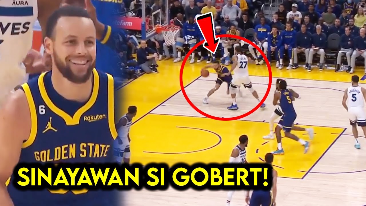 SINAYAWAN ni Steph si Gobert, Tindi ng Reaction ni Poole! Nadale sa Dulo ang Defending Champion ...