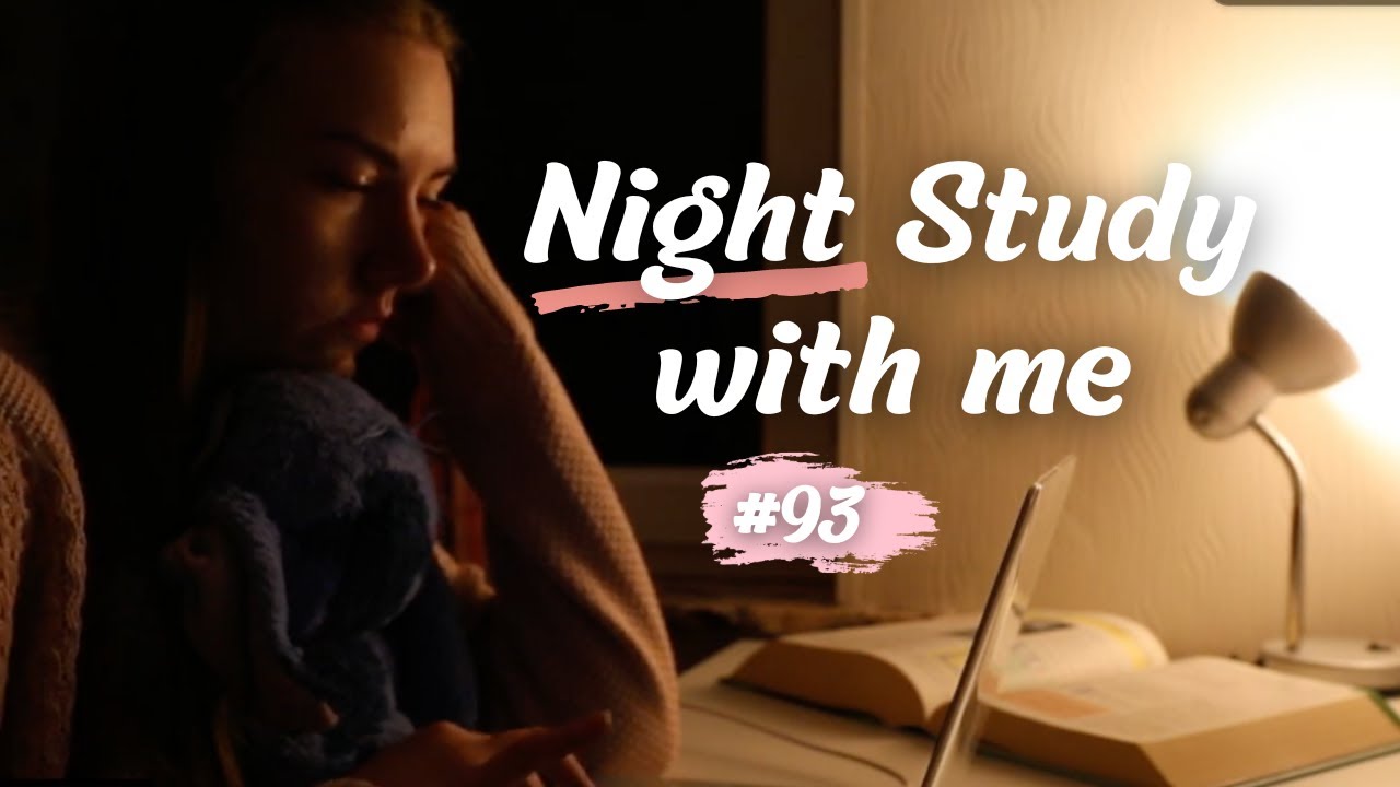 2-Hour Study with Me at Night 🌙 | Lofi study music 🎵 | Focus Pomodoro ...