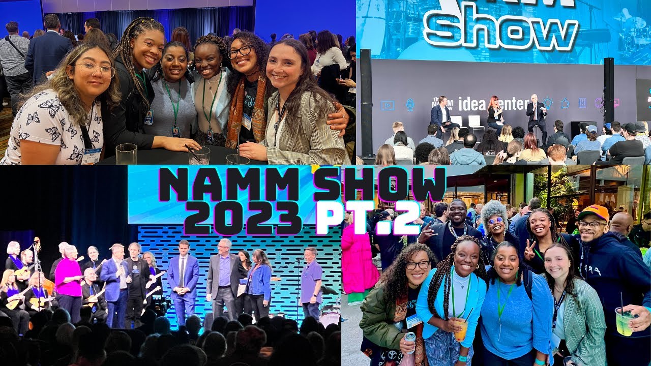 The NAMM Show 2023 Pt.2!! [INTERN EDITION]💙 | VLOG #7 - YouTube