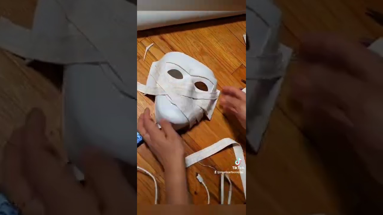 Making Moon Knight mask! - YouTube