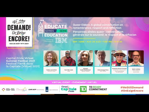 EDUCATE series: Queer Elders: A global conversation on remembrance, respect and reflection