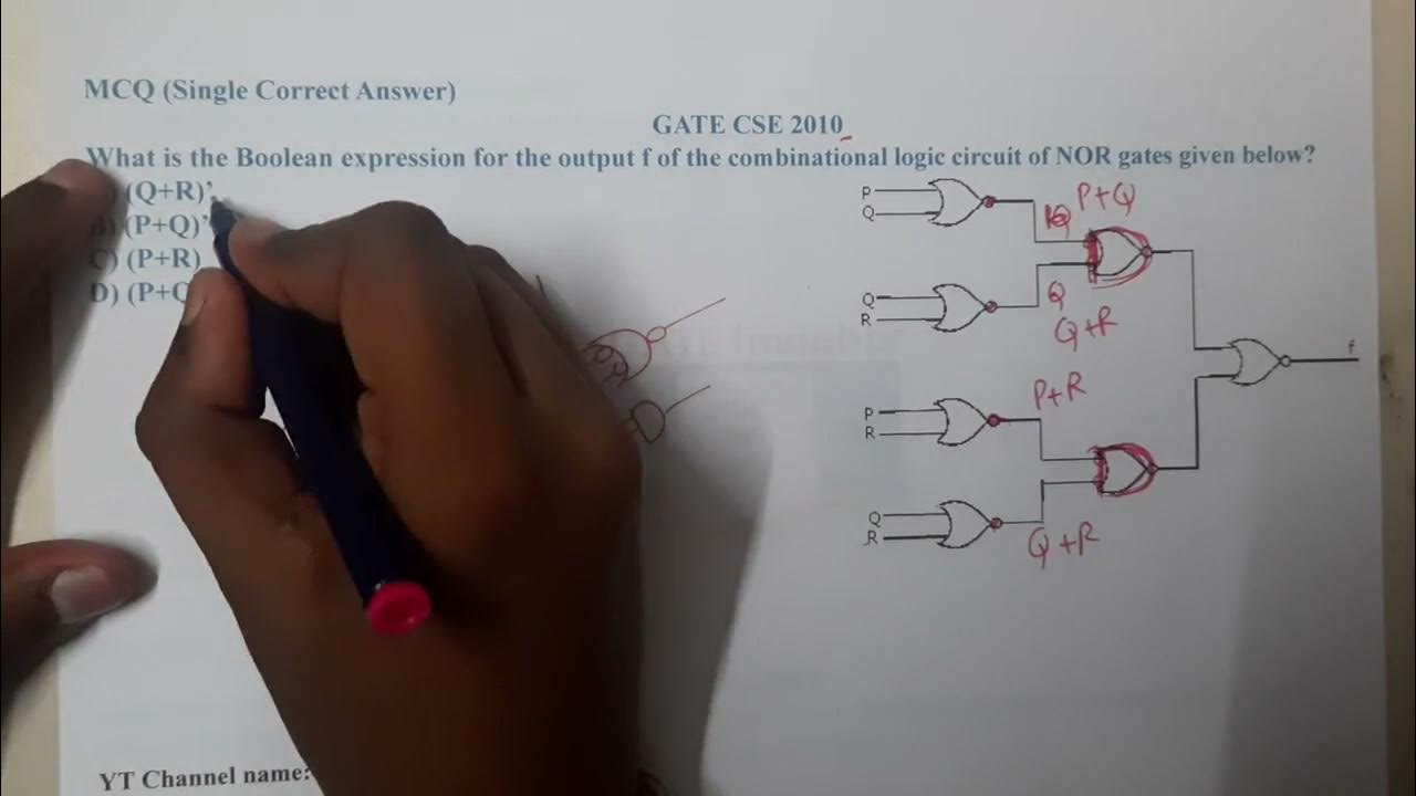GATE CSE 2010 || Digital Electronics || GATE Insights Version: CSE - YouTube