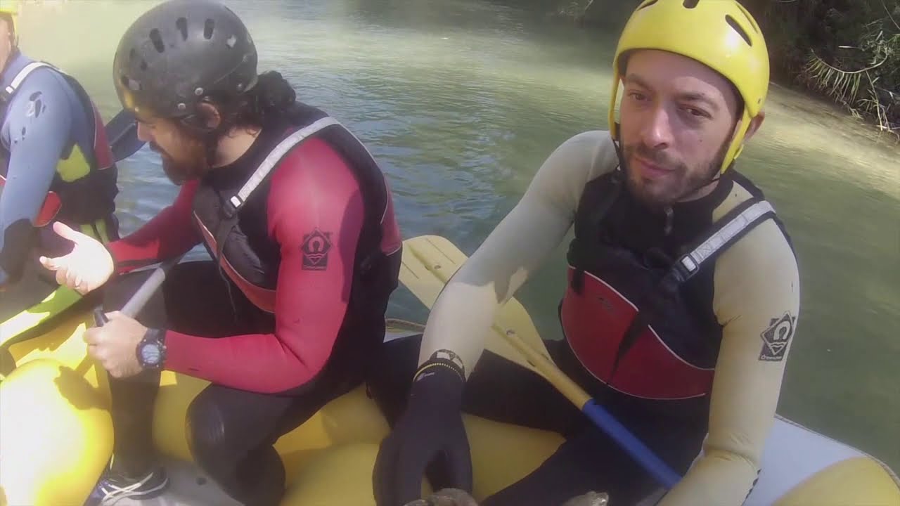 Curso de "Rescate en ríos e inundaciones". Río Cabriel. - YouTube
