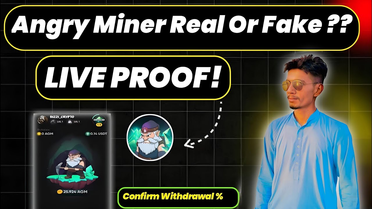 Angry miner per kam kaisy krain || How to Earn From Angry Miner - YouTube