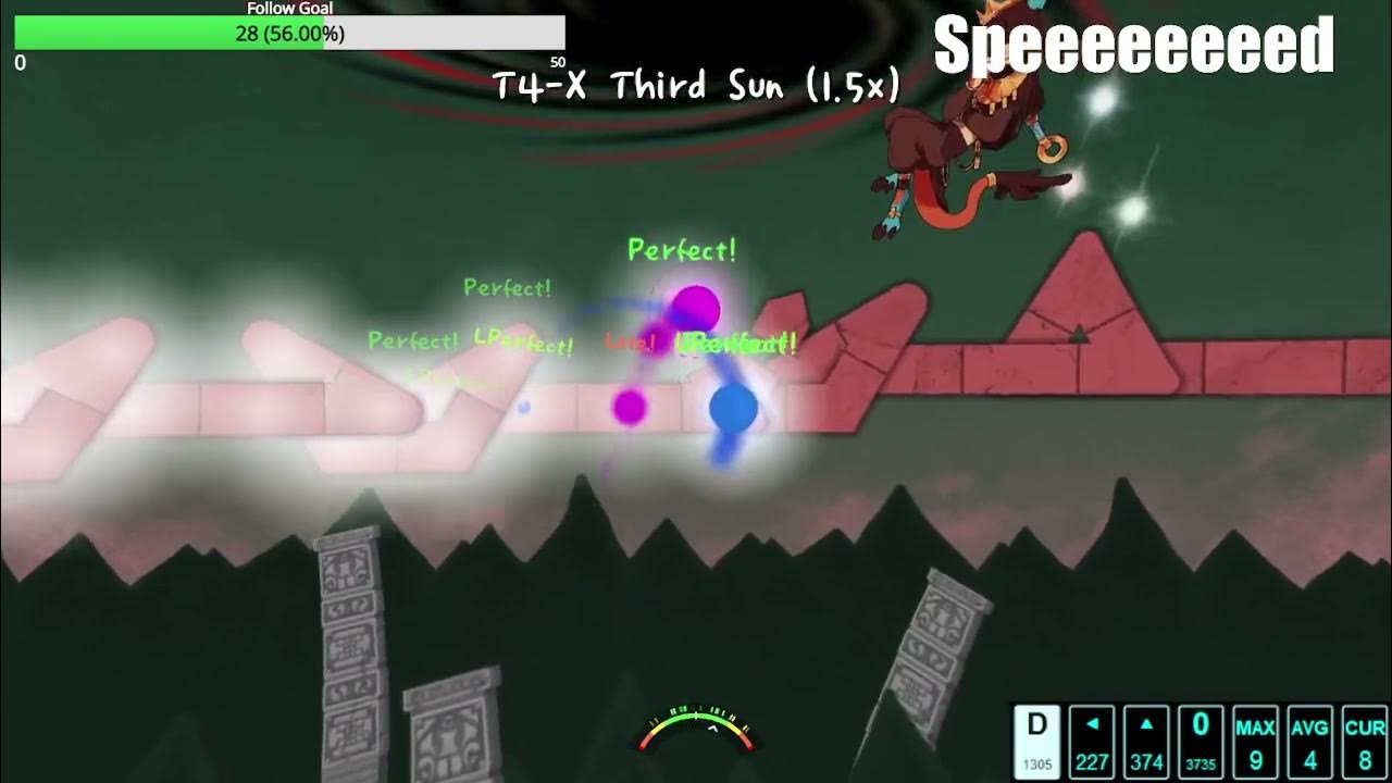 [Stream Clip] ADoFaI Neo Cosmos: T4-X "Third Sun" 1.5x speed CLEAR - YouTube