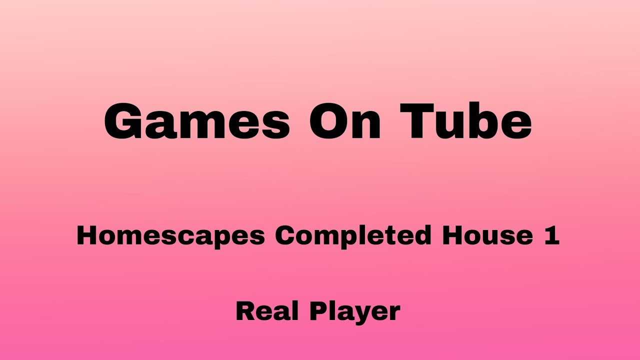 Homescapes - Completed House | Main House | Home Tour | GOT - YouTube