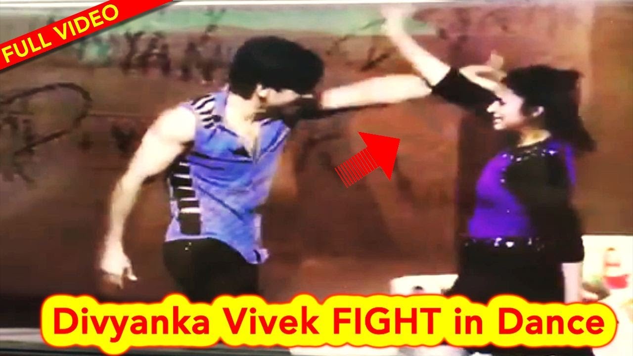 Divyanka Tripathi Vivek Dahiya FIGHT in Dance | Divyanka Vivek BEST DANCE Video EVER | Nach ...