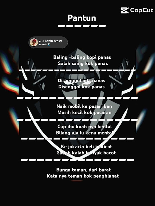 (Pantun) - YouTube