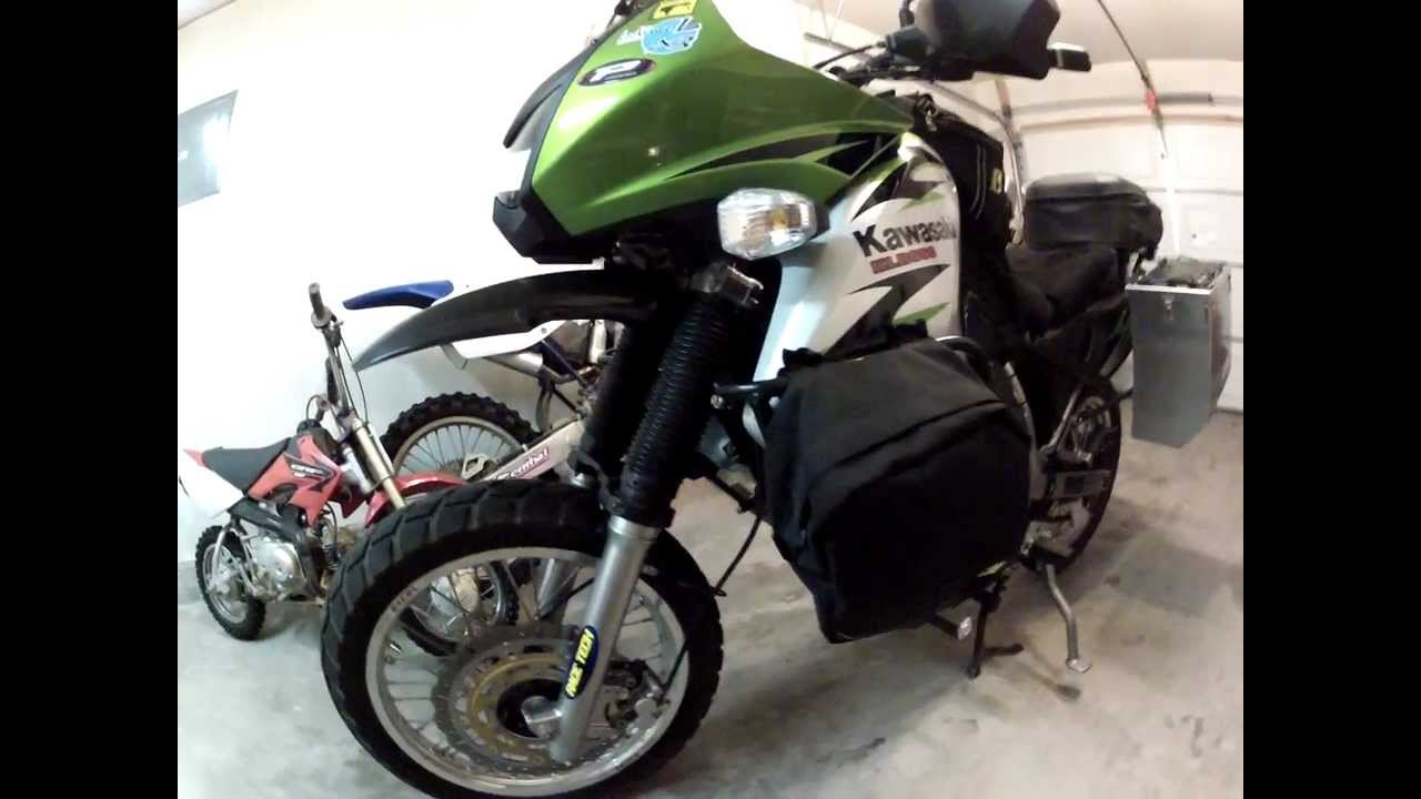 My Modified KLR650 - YouTube