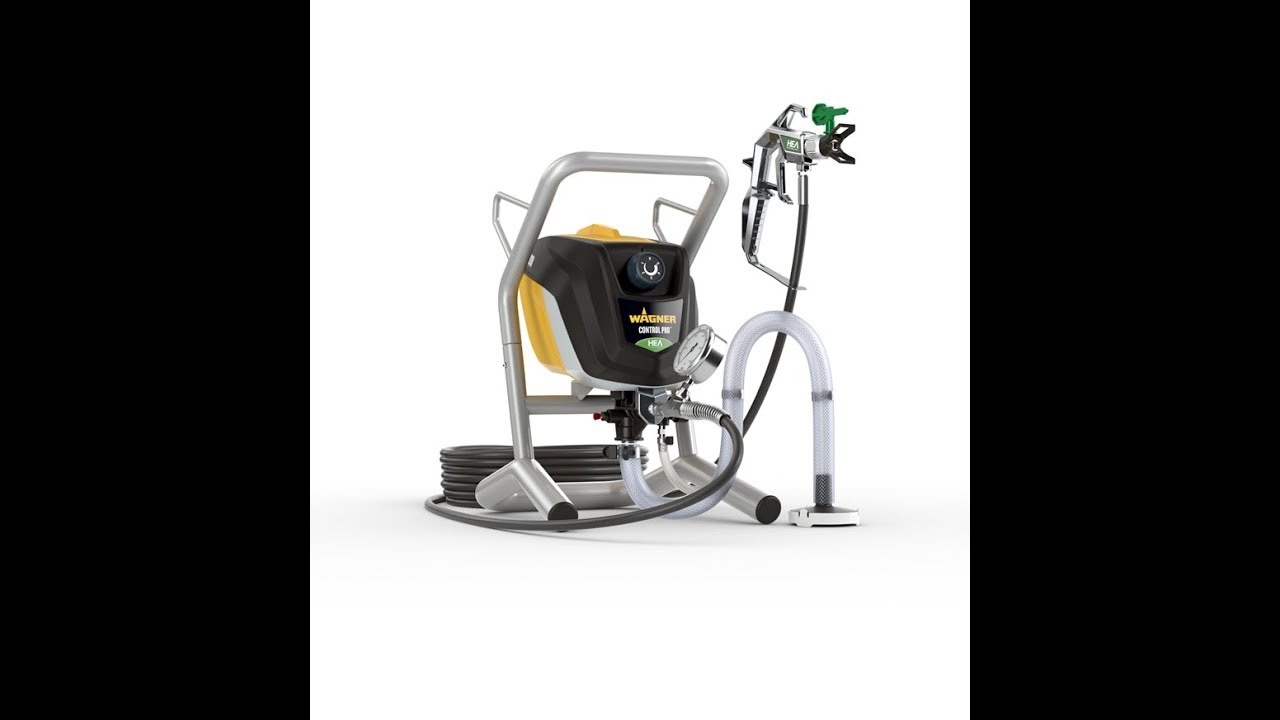 Wagner Control Pro High Efficiency Airless Sprayers - YouTube